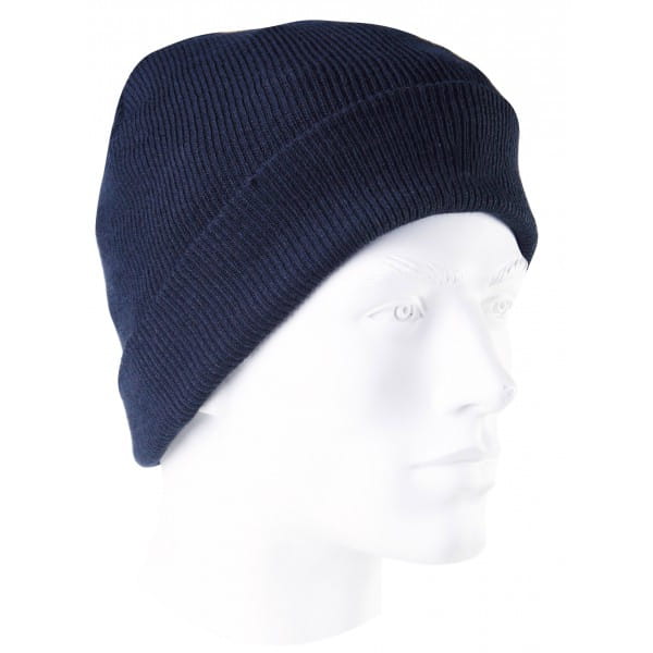 Bonnet tricot acrylique bleu SINGER BONABL/BONOI - Protection de la ...